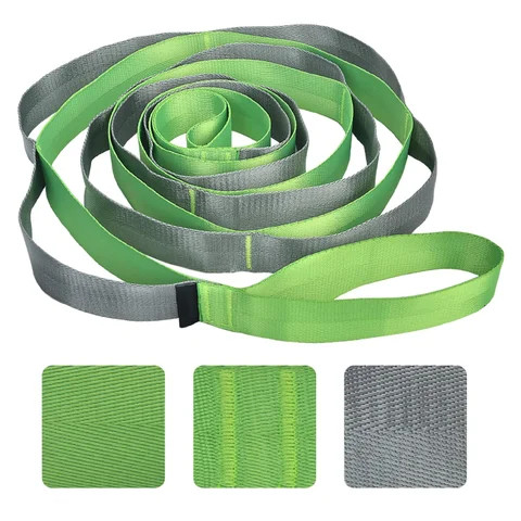 Buy Yoga Stretch Out Strap Nylon Stretching Strap With Loops Yoga Strap ...
