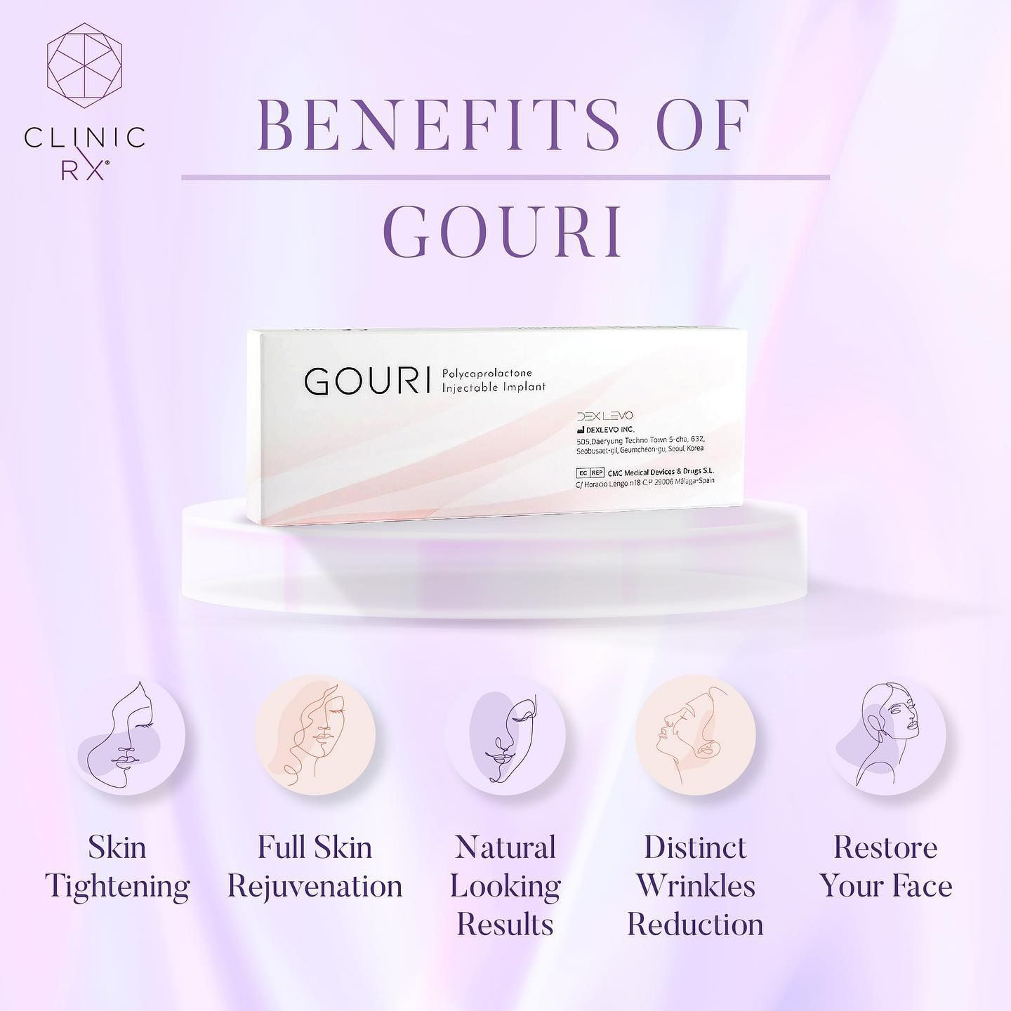 Buy Gouri The 1st Liquid Pcl Filler Injectable Rejuvenates Our Skin ...
