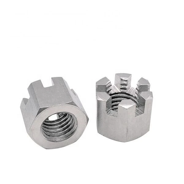 Buy Hexagon Slotted Castle Nut from Shibiao Technology Group, China ...