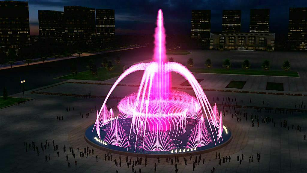 Buy Pool Music Fountain Support Customization from Shanghai Spring City ...