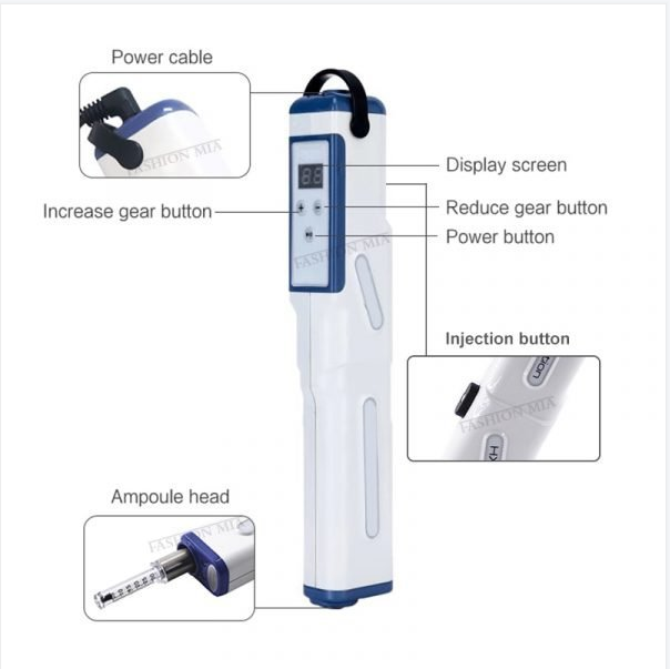 Buy 0.3ml 0.5ml Auto Electric Hyaluron Pen With High Pressure ...