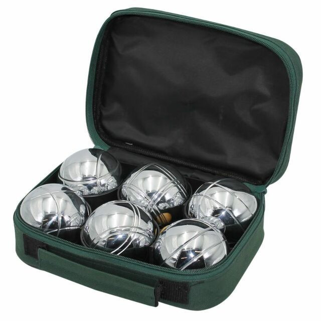 Buy Petanque Boules Set 6 Ball With Green Carrying Case from AX CRAFT ...