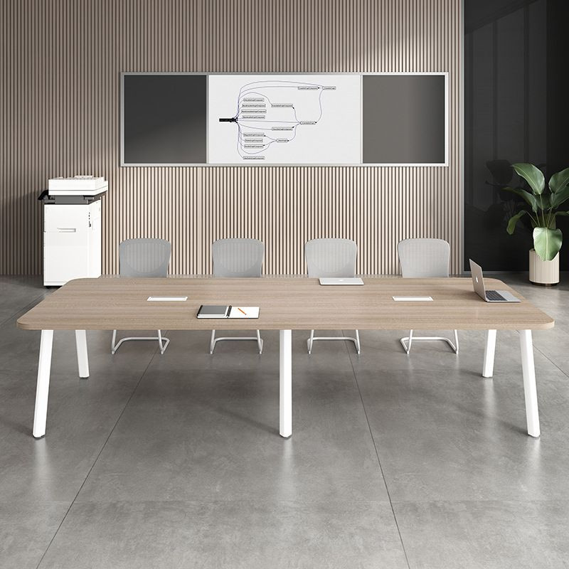 Buy Customizable Rectangular Wooden Boardroom Table With Cable ...