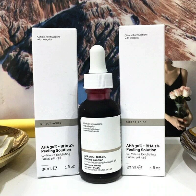 The Ordinary Aha 30 Bha 2 Peeling Solution Primer Makeup 10 Minute