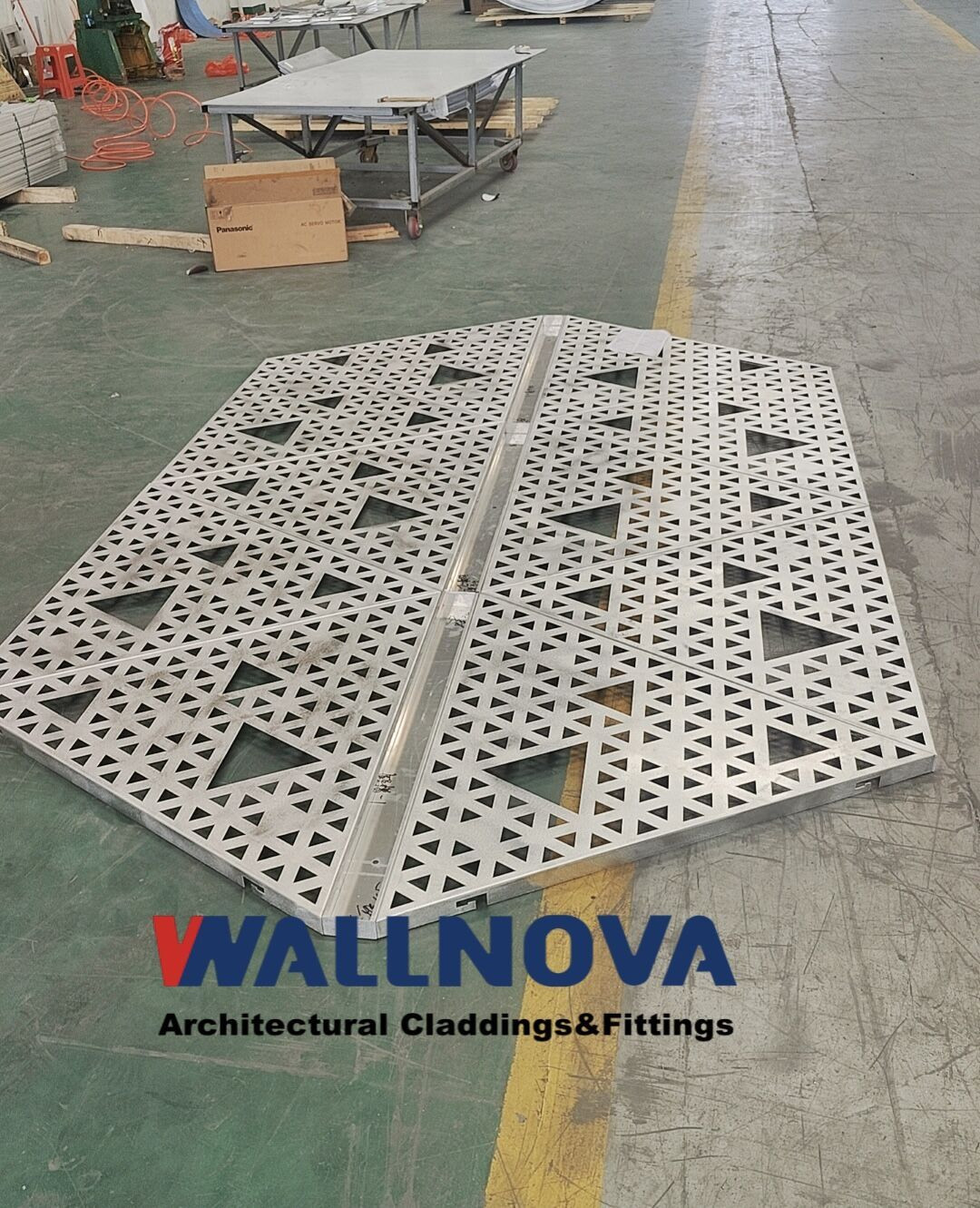 Buy Perforated Metal Decorative Materials Wall Panel Aluminum Wire Mesh Perforated Metal from ...