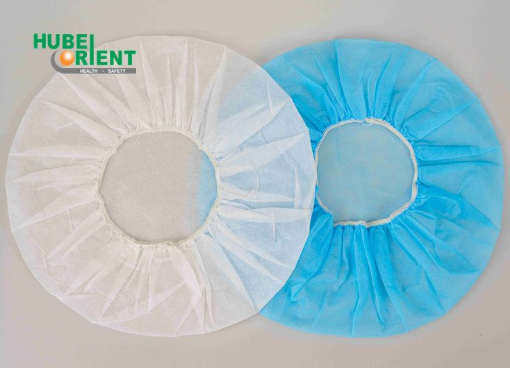 Buy Disposable Pp Non-woven Bouffant Round Cap With Elastic Rubber from ...