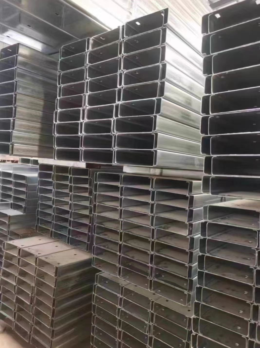Buy C-shaped Steel 80mm-300mm from Zibo Guorun building materials Co ...