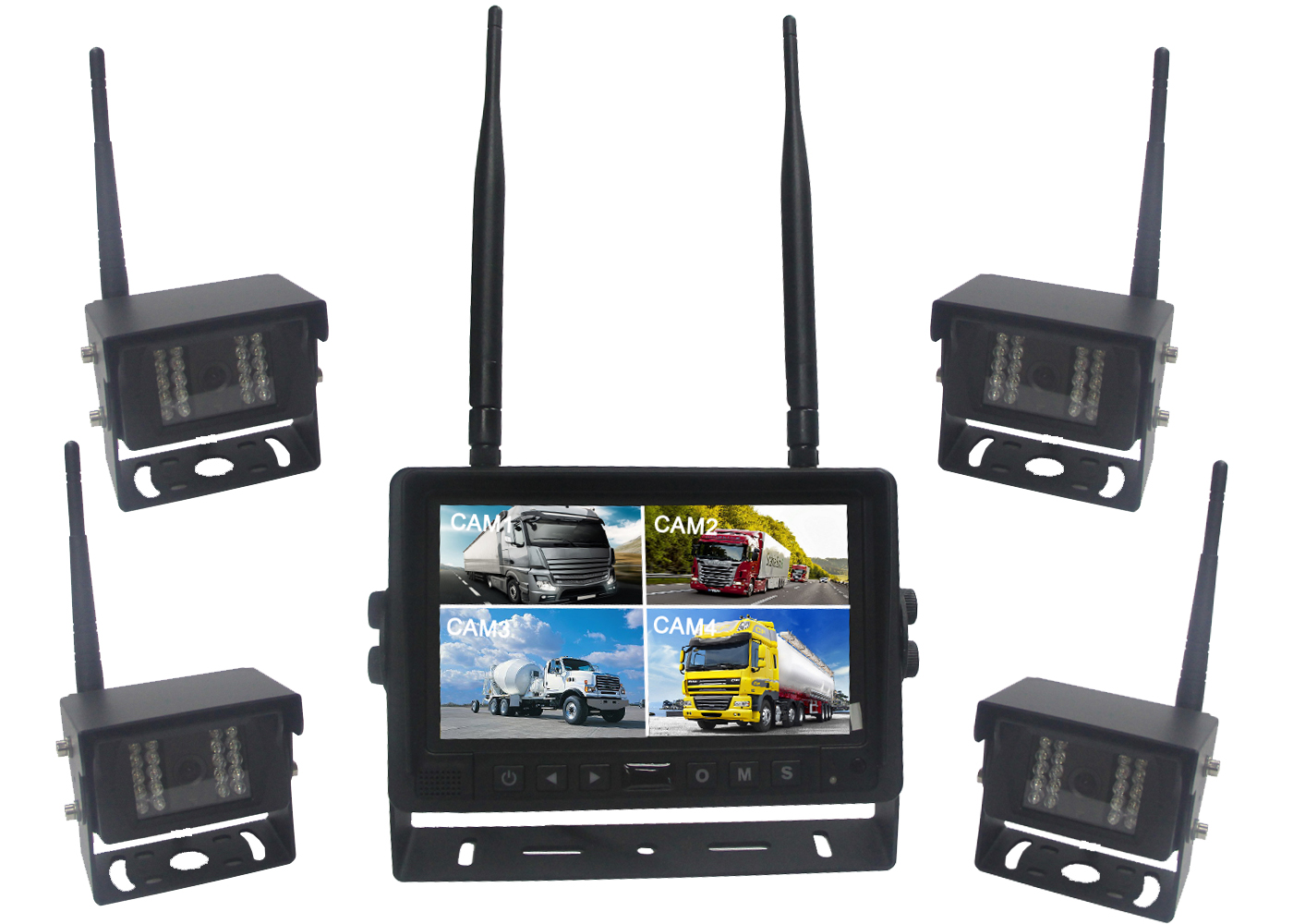 Buy 7 Inch Wireless Monitoring System from Guangzhou Xinvisual ...