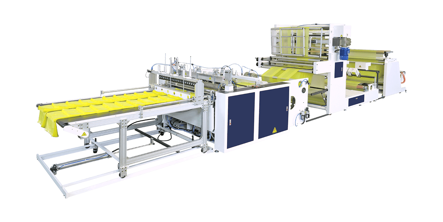 Buy Sb-1100-g3+d | Fully Automatic High Speed 3 Lines Bottom Seal Bags ...