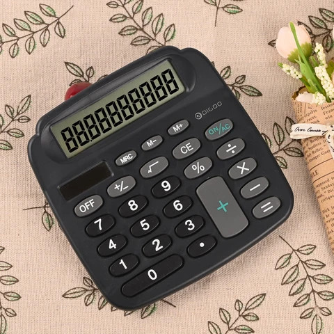 Buy 10 Digit Double Power Office Special Cheap Dual Power Solar Custom ...