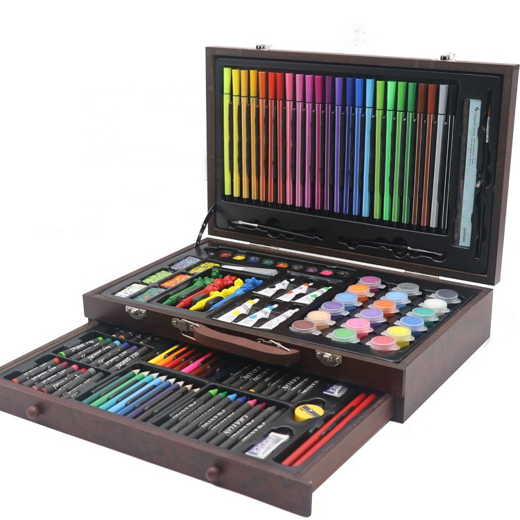 Buy 150 Piece Kids Drawing And Sketching Mega Art Set Kit from Chengdu ...