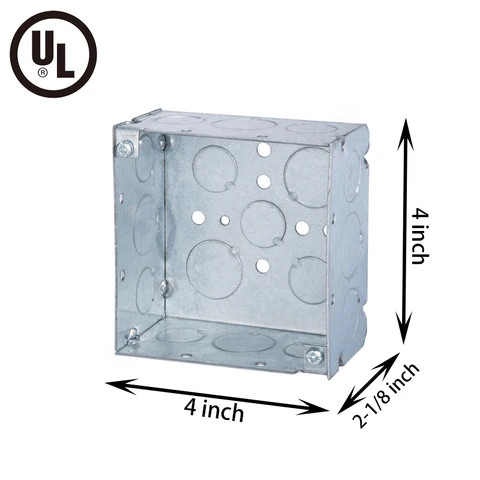 Buy 2-1/8 Deep Square Welded Conduit Box 52171 Welding from Jiaxing ...