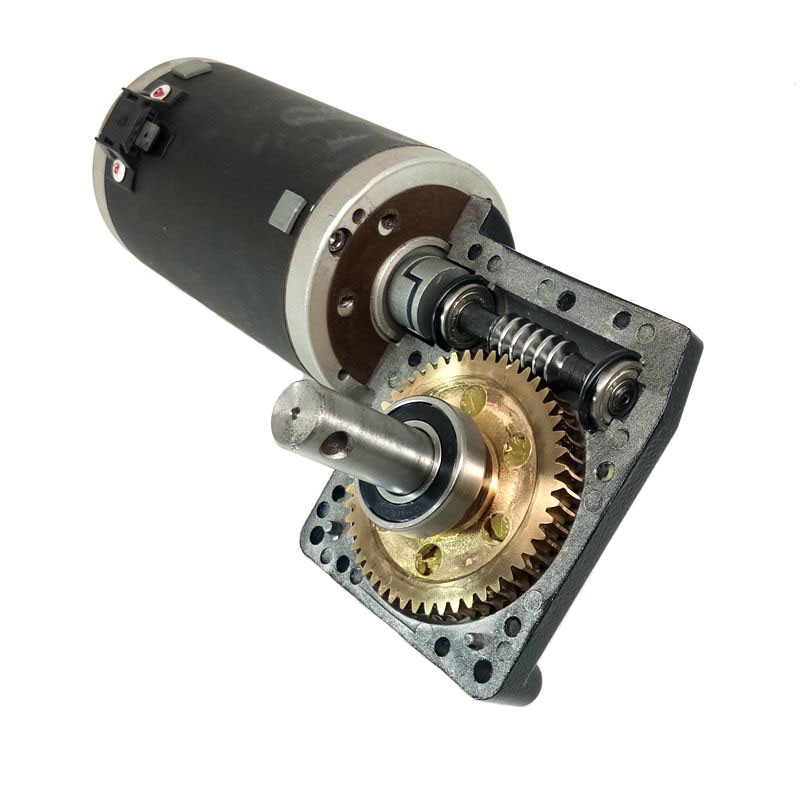 Buy 24v Dc Motor 150w 200w 200rpm Dc Motor Geared 12v 24v Dc Worm Gear ...
