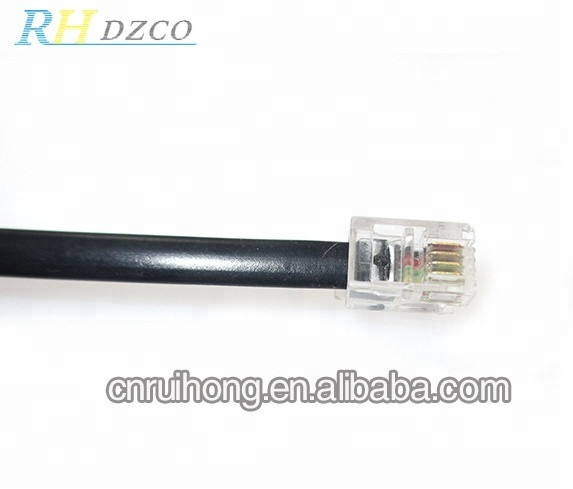 Buy 28awg Telephone Rj9 Curly Cable Used With Phone Handset from ...