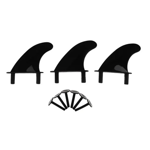 Buy 4.5 Inch G5 Soft Top Surf Fin With Replacement 6 Fins Screws ...