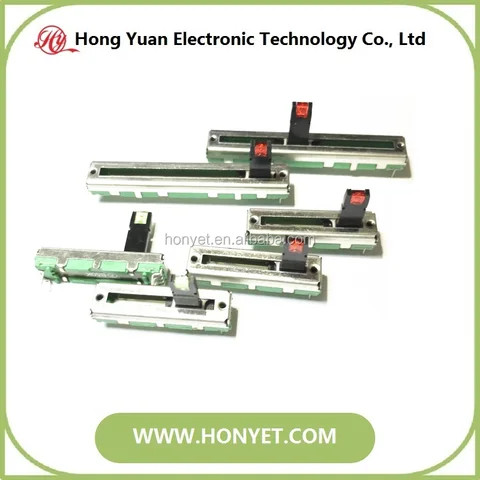 Buy 45mm Travel Red Led Slide Potentiometer D20k from Dongguan Hongyuan ...