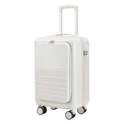 Buy Aluminum Frame Front Open Laptop Luggage Rolling Wheel Business ...