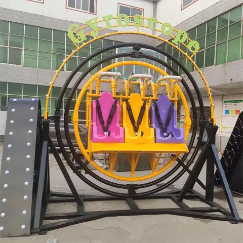 Buy Amusement Park Facilities Spinner Human Gyroscope Ride For Sale ...