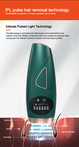 Buy Best Portable Ipl Hair Removal 900000 Laser Epilator Painless Hair ...