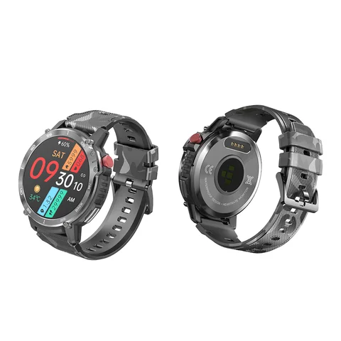 Buy C22 Sport Smart Watch 1.6inch Round 4gb Large Memory Long Battery ...