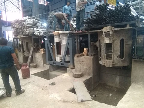 Buy Cast Zinc Furnace With 100kg 200kg 300kg 500kg 750kg 1t 2t 3t ...