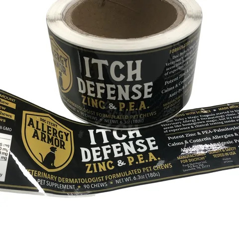 Buy Compostable Custom Paper Material Eco Adhesive Sticker Friendly ...