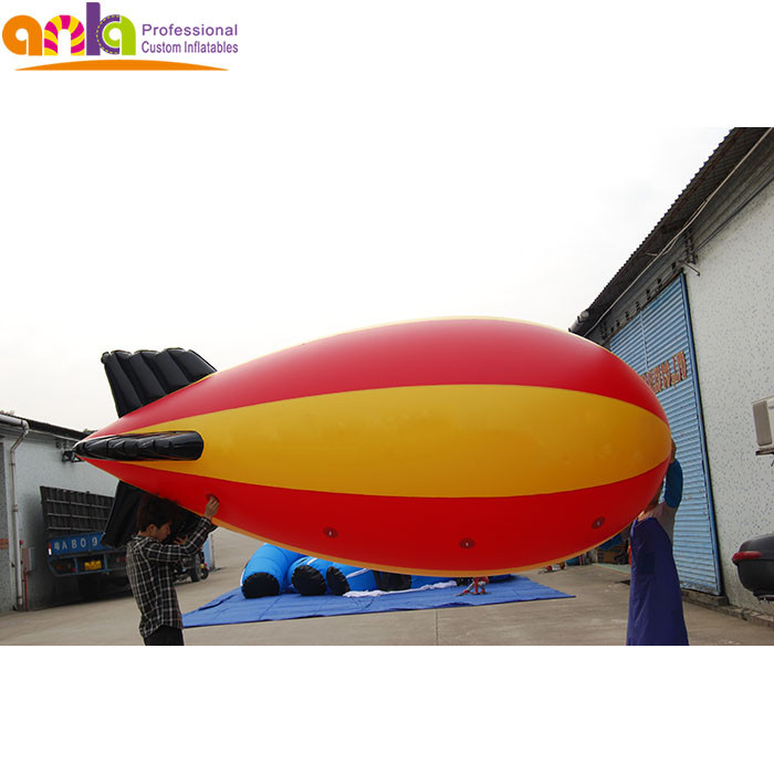 Buy Custom Design Remote Control Helium Blimp Blank Inflatable Blimp ...