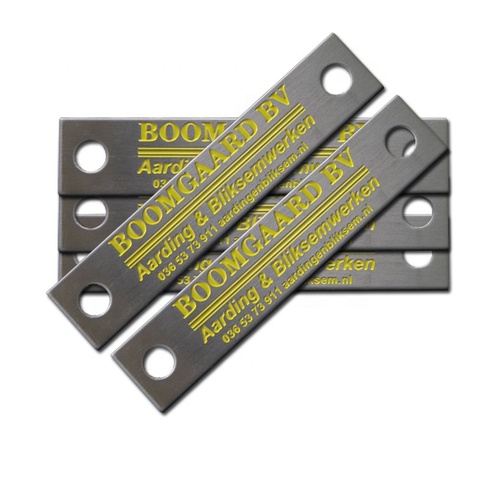 Buy Custom Logo Stainless Steel Identification Plates Nameplate Laser ...