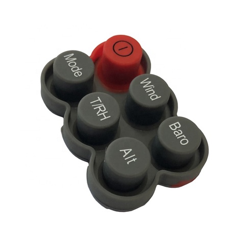 Buy Custom Made Long Life Electronic Silicone Rubber Button Keypad from ...