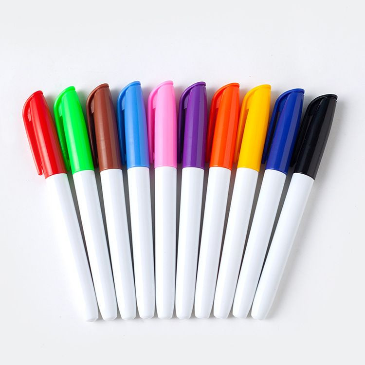 Buy Custom Package Permanent Fine Marker Set Of 8 Or 12 from Anhui ...