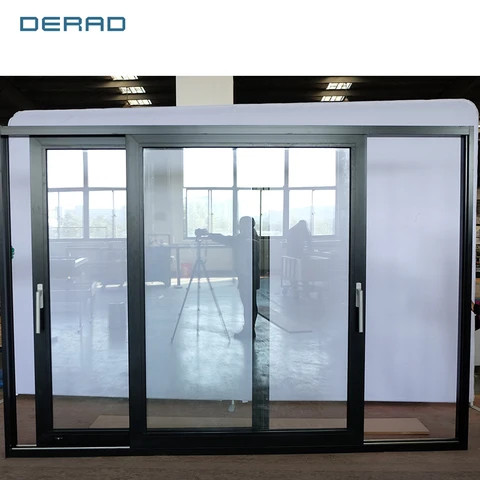 Buy Customized Big Size Commercial Glass Doors Aluminum Profile Lift ...