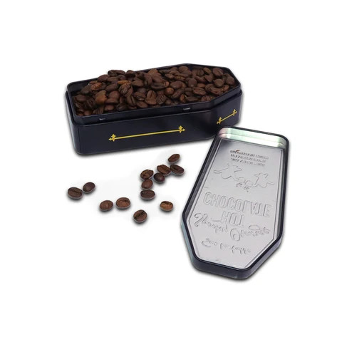 Buy Customized Black Irregular Shape Food Grade Chocolate Tin Metal ...