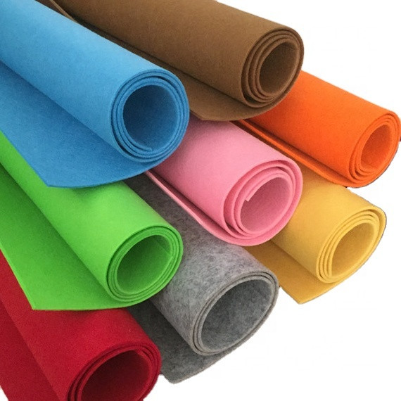 Buy Customized Soft Colorful 3 Mm Thick Polyester Needle Punched Felt ...