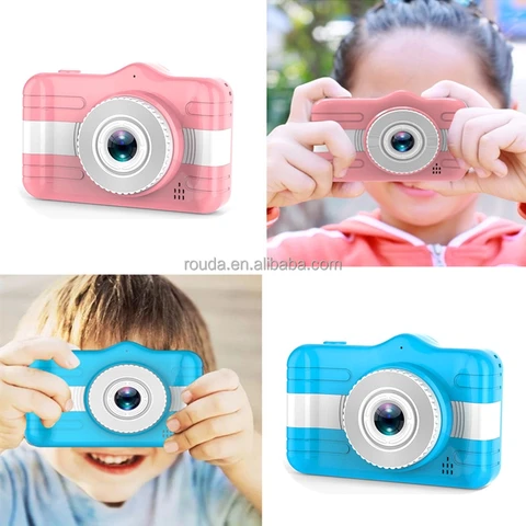 Buy Cute Cartoon Kids Instant Camera Children Fun Christmas Gift ...