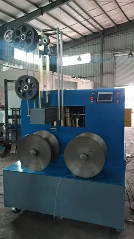 Buy Double-heads Automatic Horizontal Coiling Machine Cable ...