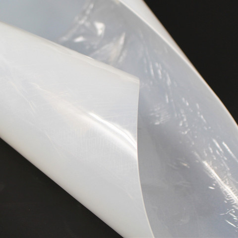 Buy Drop Shipping 1mm Thick Silicone Sheet With Adhesive Translucent ...
