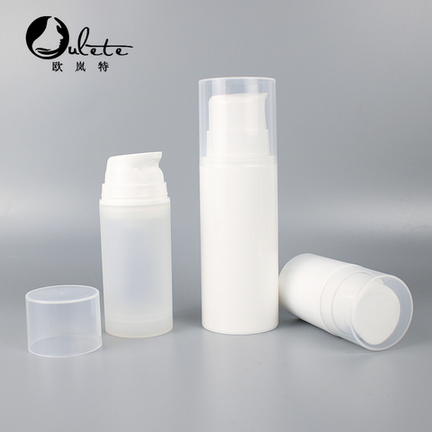 Buy Eco Friendly White Empty Pp Plastic Cosmetic Packaging Container ...