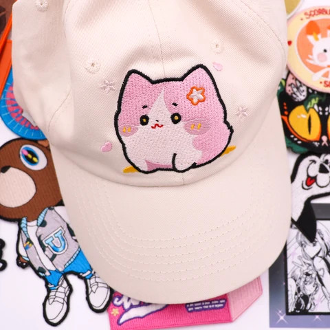 Buy Embroidery Patch Custom Iron On Heat Press Patches Cap Patches Hat ...