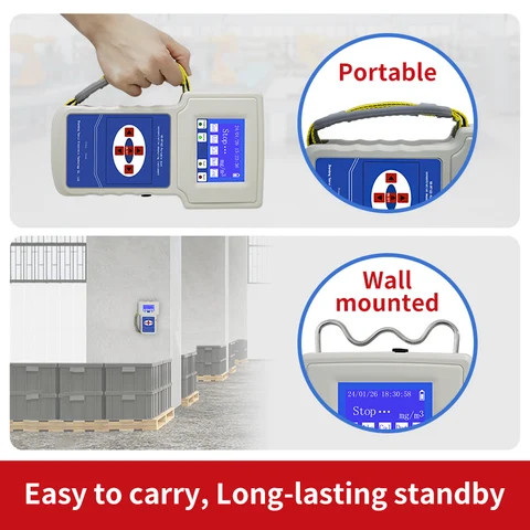 Buy Explosion-proof Handheld Dust Meter Direct-reading Portable Dust ...