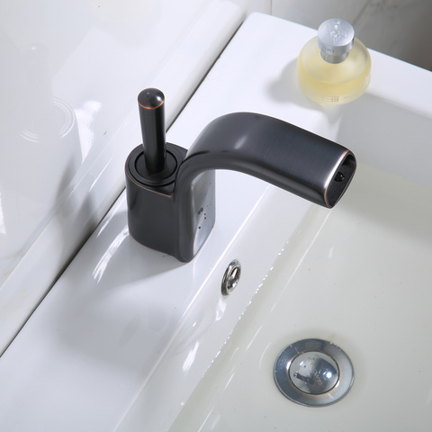 Buy Fapully New Designer Wash Single Lever Water Mixer Orb Black Tap ...