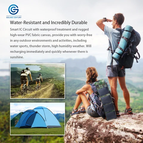 Buy Gcsoar Portable Foldable Solar Panels Ip67 Pv For Outdoor ...