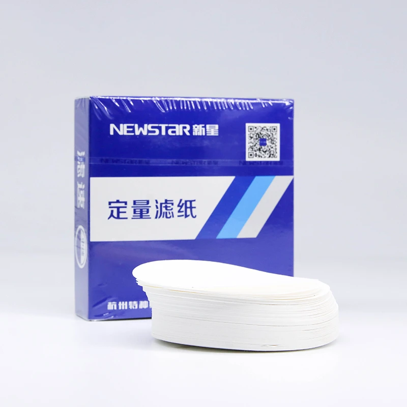 Buy Grade Ashless Cotton Cellulose Quantitative Filter Paper 7cm 9cm ...