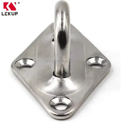 Buy Heavy Duty Stainless Steel Diamond Pad Eye Plate Hammock Kits ...