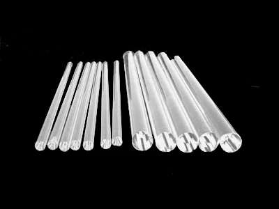 Buy High Purity Fused Polished Quartz Glass Ceramic Rod With Sio2 Over ...