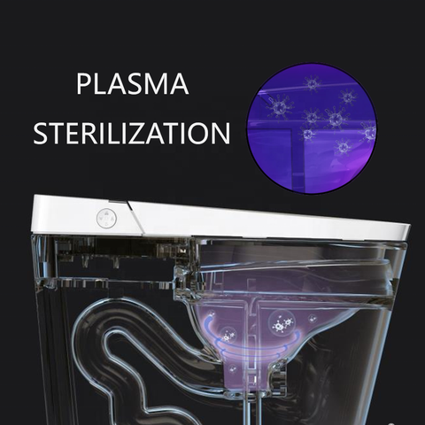 Buy High-tech Intelligent Toilet Automatic Flip Wc Floor Mounted ...