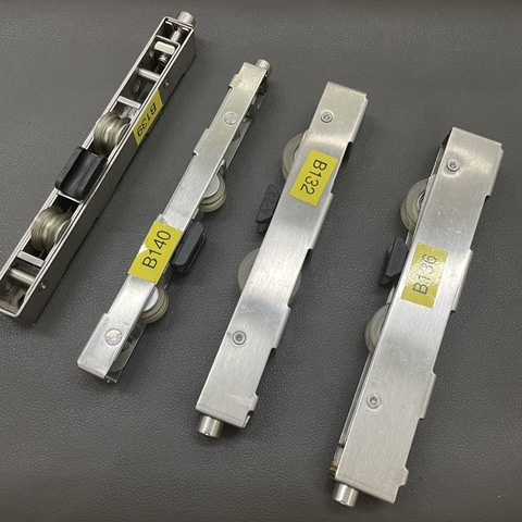 Buy Hjd Aluminium Door Window Double Box Roller Wheel Sliding Window ...