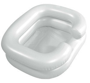 Buy Inflatable Hair Washing Basin Portable Shampoo Handicap Hair Tray ...