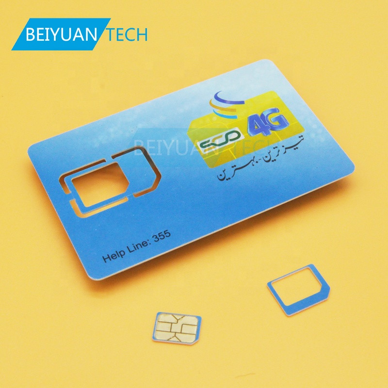 Buy Iso 7816 Mobile Phone Blank Sim Card Gsm Prepaid Sim Cards With ...