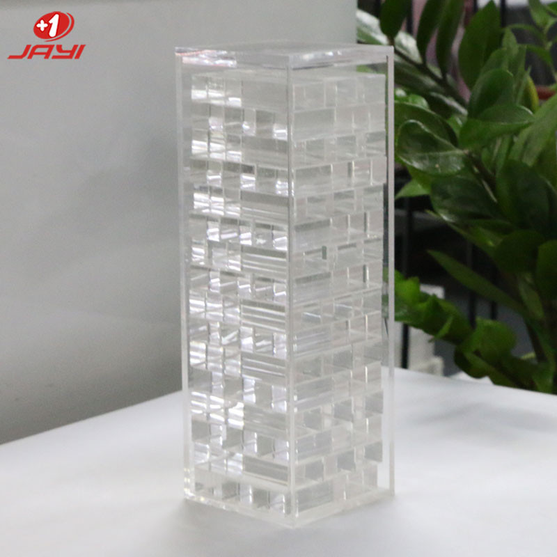 Buy Jayi Acrylic Factory Custom Luxurious Lucite Jenga Classic Chess ...
