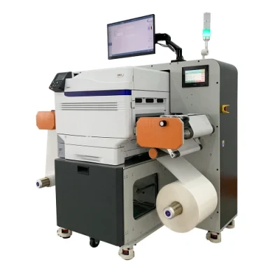 Buy K1 Cmykw 5colors Digital Toner Printer Labels Roll To Roll Digital ...